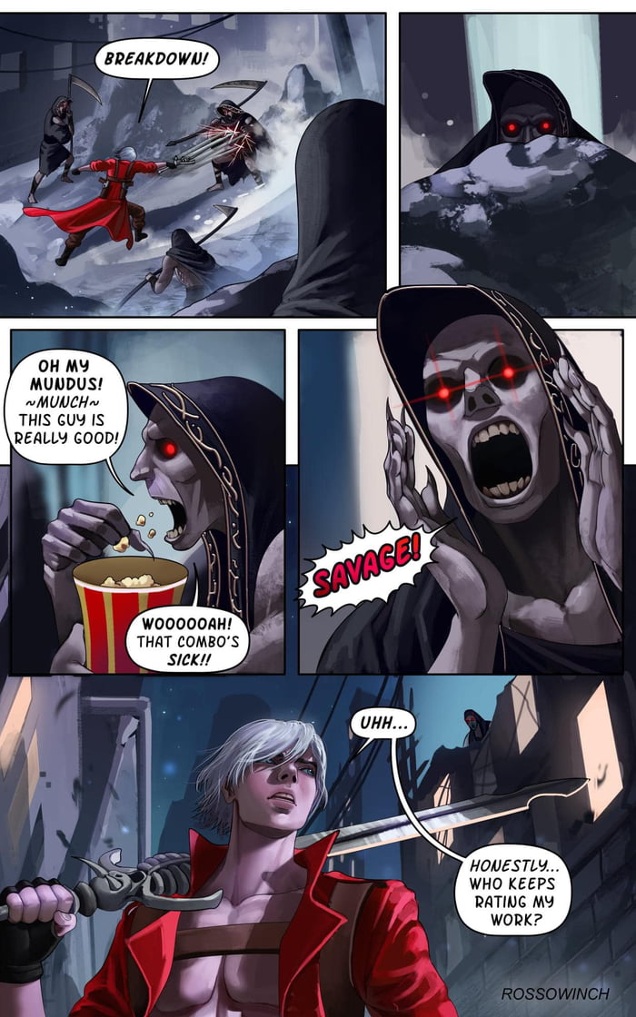 Lore behind the Devil May Cry style meter - 9GAG