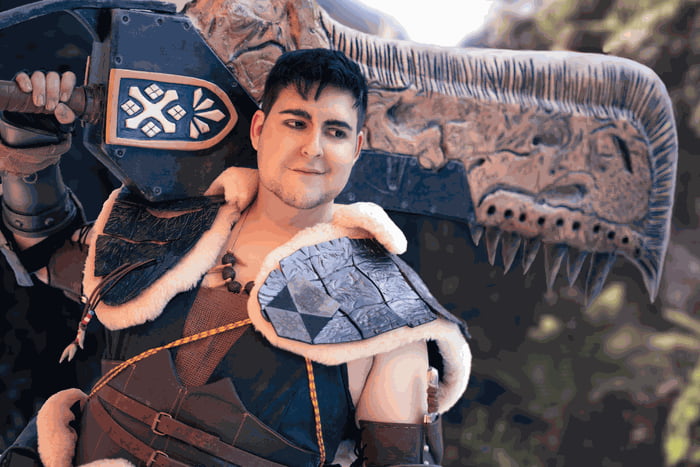 Field Team Leader enjoying the New World beauty, by Commiaownist - 9GAG