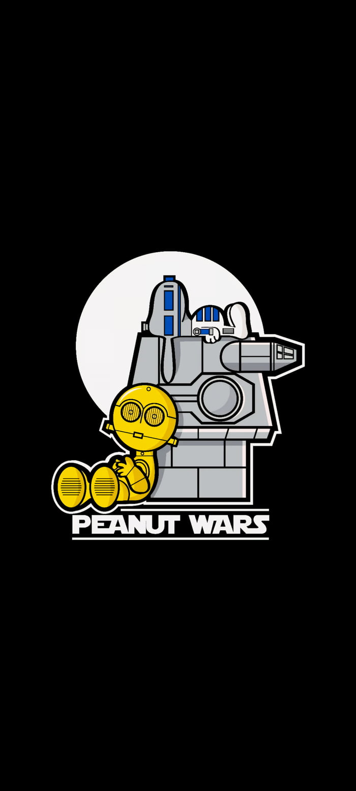 Peanuts vs Star Wars (1440x3200) - 9GAG