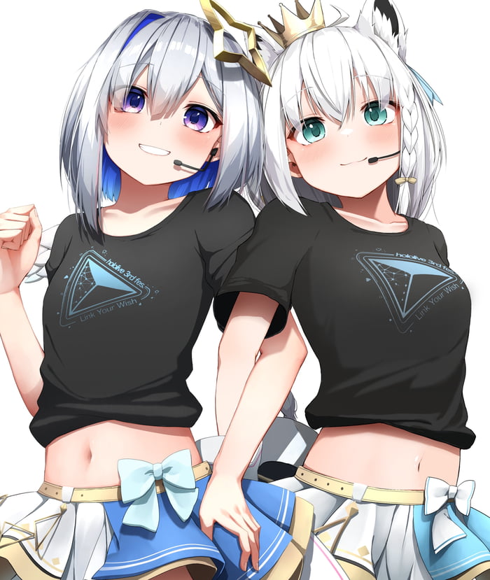 Idols Fubuki and Kanata - 9GAG