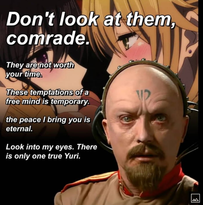 Hail of the great YURI! - 9GAG
