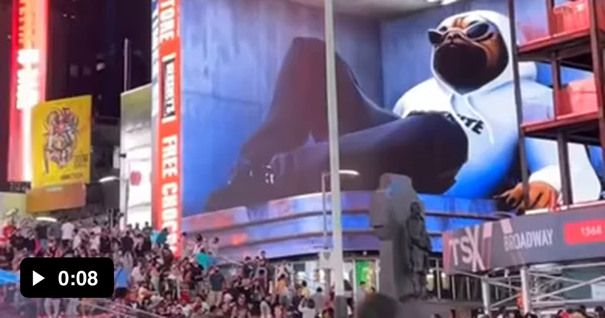 Fortnite, Times Square 3D Billboard - 9GAG