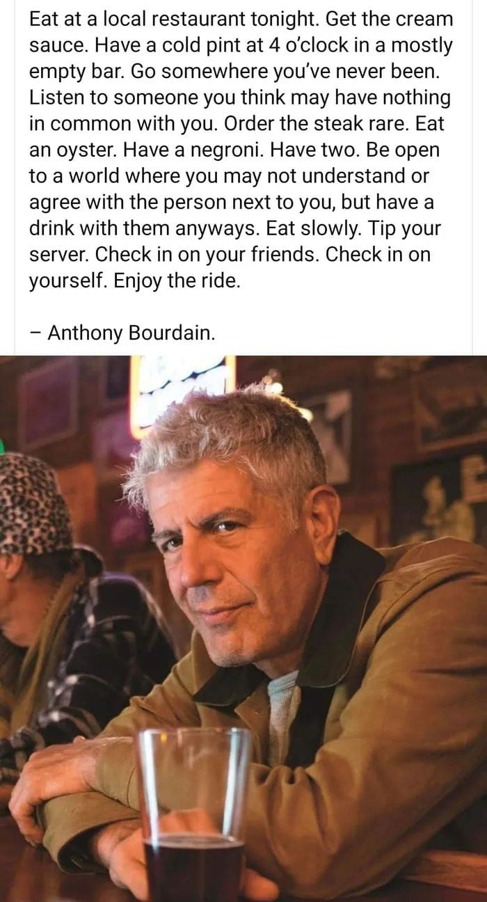 Anthony Bourdain - 9GAG