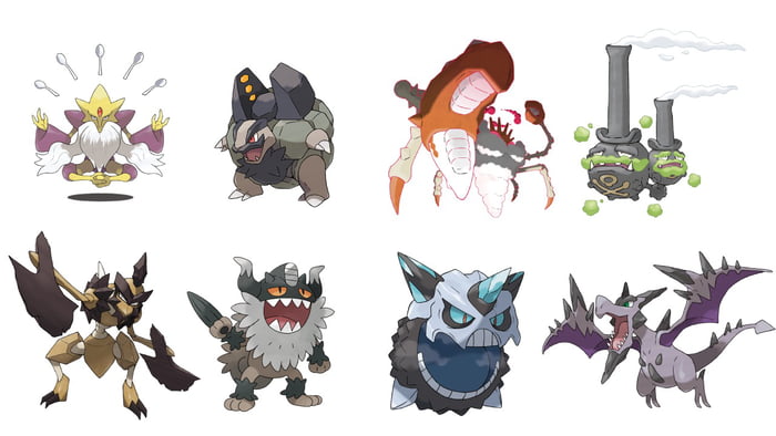 What’s up with GameFreak putting beards on new Pokemon forms? - 9GAG