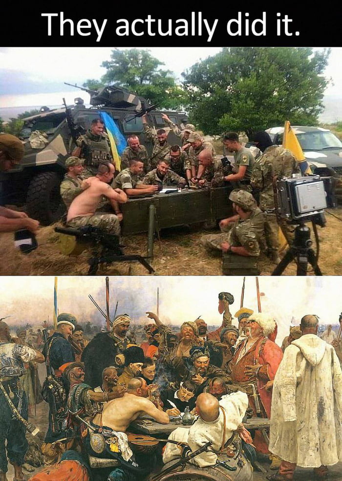 Reply of the Zaporozhian Cossacks - 9GAG