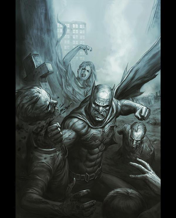 Batman vs Zombies - 9GAG