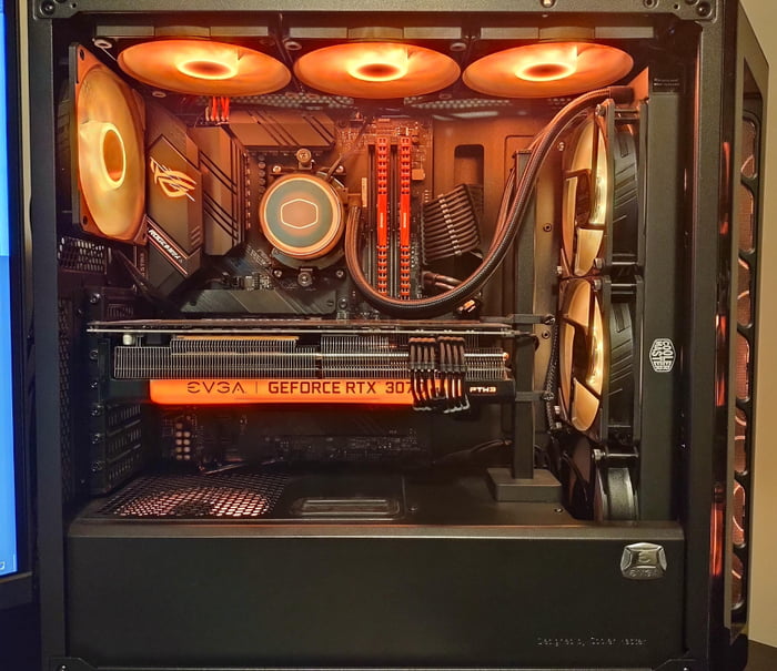 Any other orange RGB lighting lovers out there??? - 9GAG