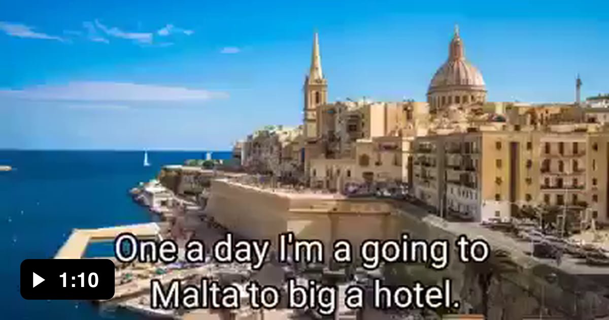 The Italian Man Who Went To Malta - 9GAG