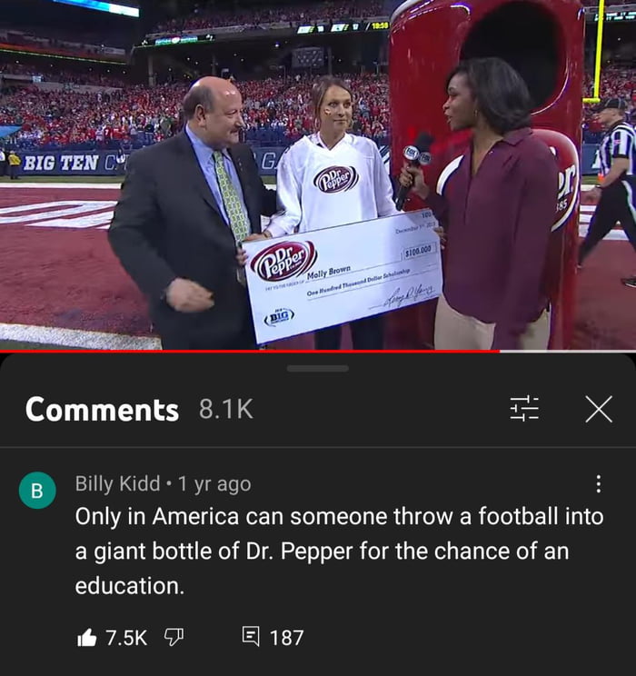 Thank you Dr. Pepper - 9GAG