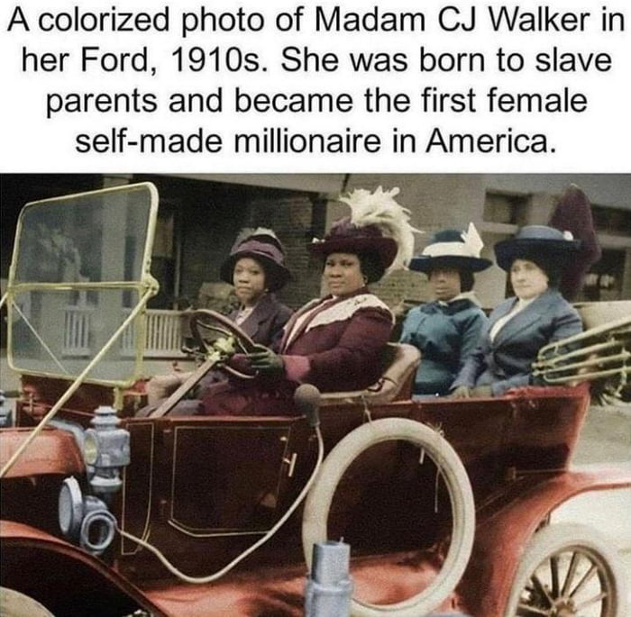 Madam C. J. Walker - 9GAG