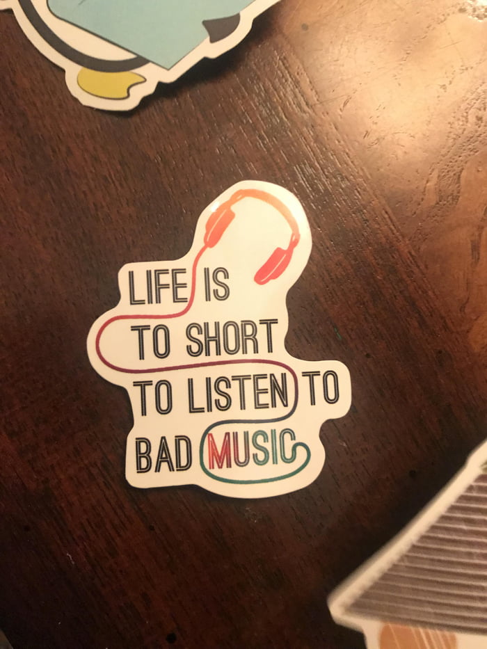 Got this sticker in a sticker package from Amazon… - 9GAG
