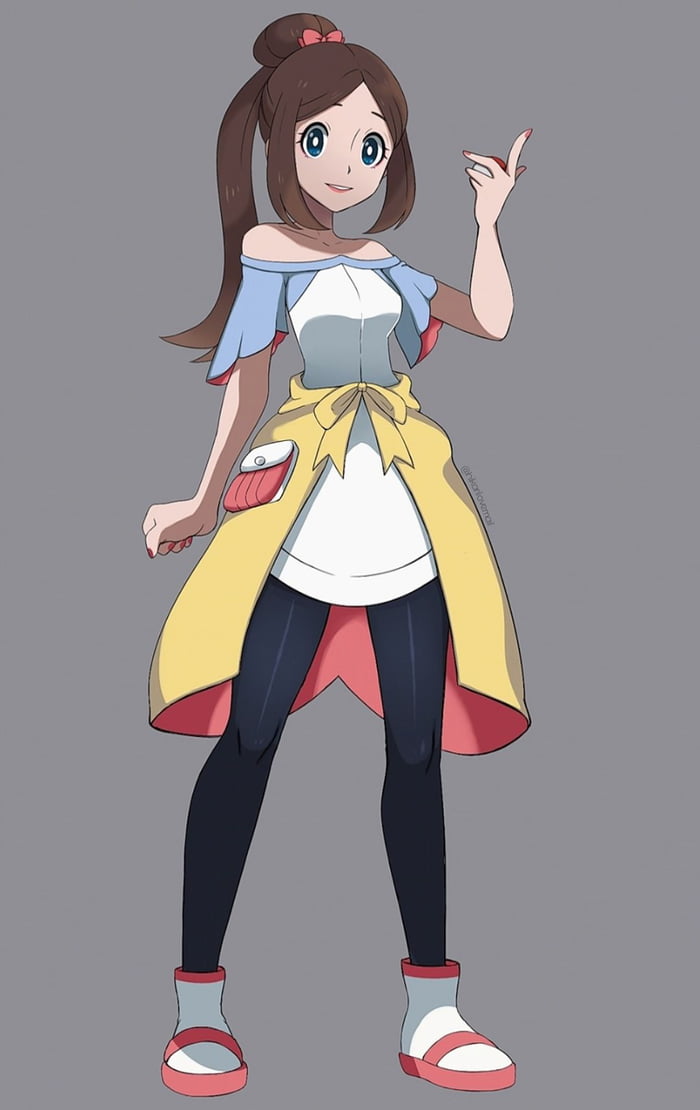 Anime Pantyhose Legs #990: Pokemon Trainer Rosa/Mei (Pokemon Black 2 ...