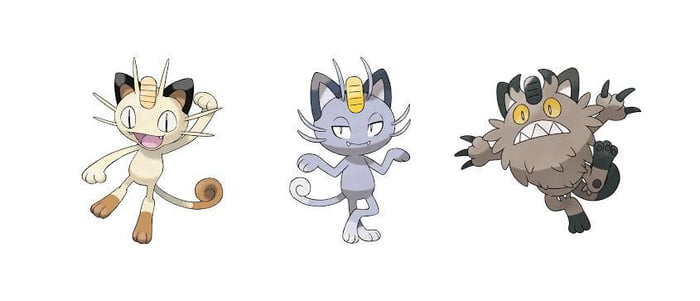 Meowth should get a Hisuian form to make it the only Pokemon to have ...