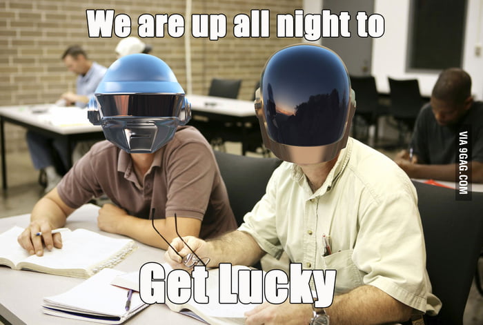 At finals week. - 9GAG