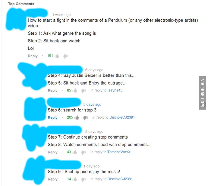 Awesome youtube comments - 9GAG