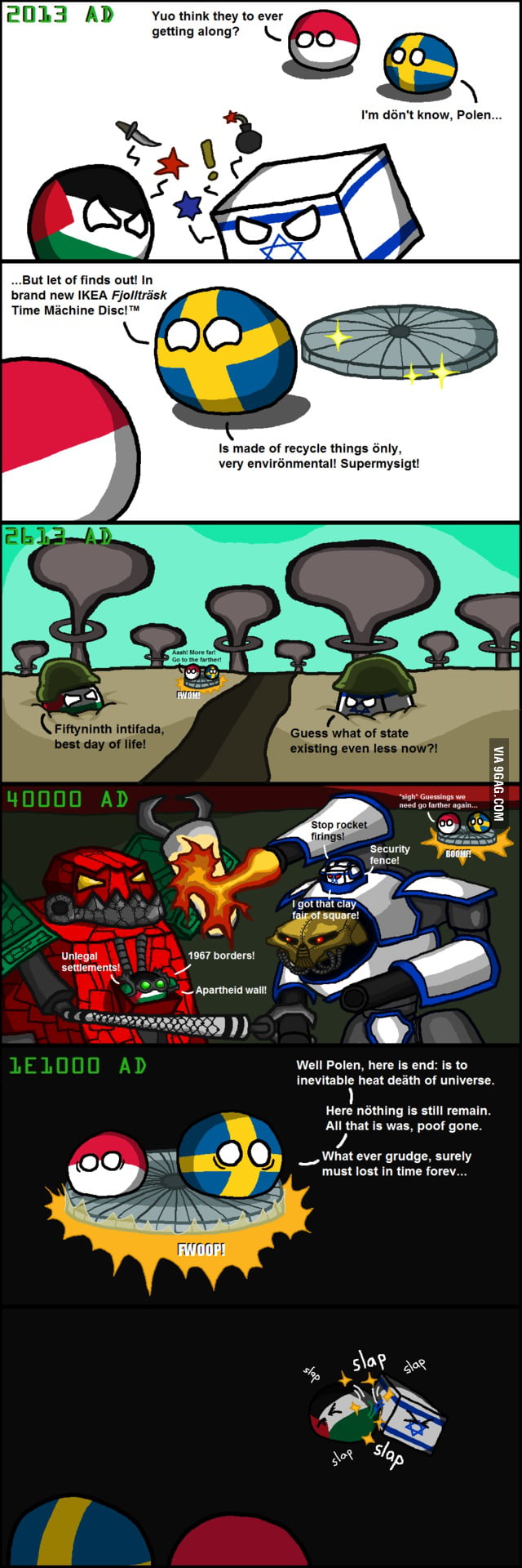Swedenball and Polandball go on an adventure! - 9GAG