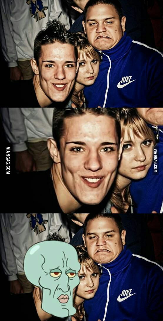 Handsome Squidward IRL - 9GAG