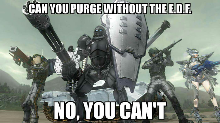 The EDF deploys! - 9GAG