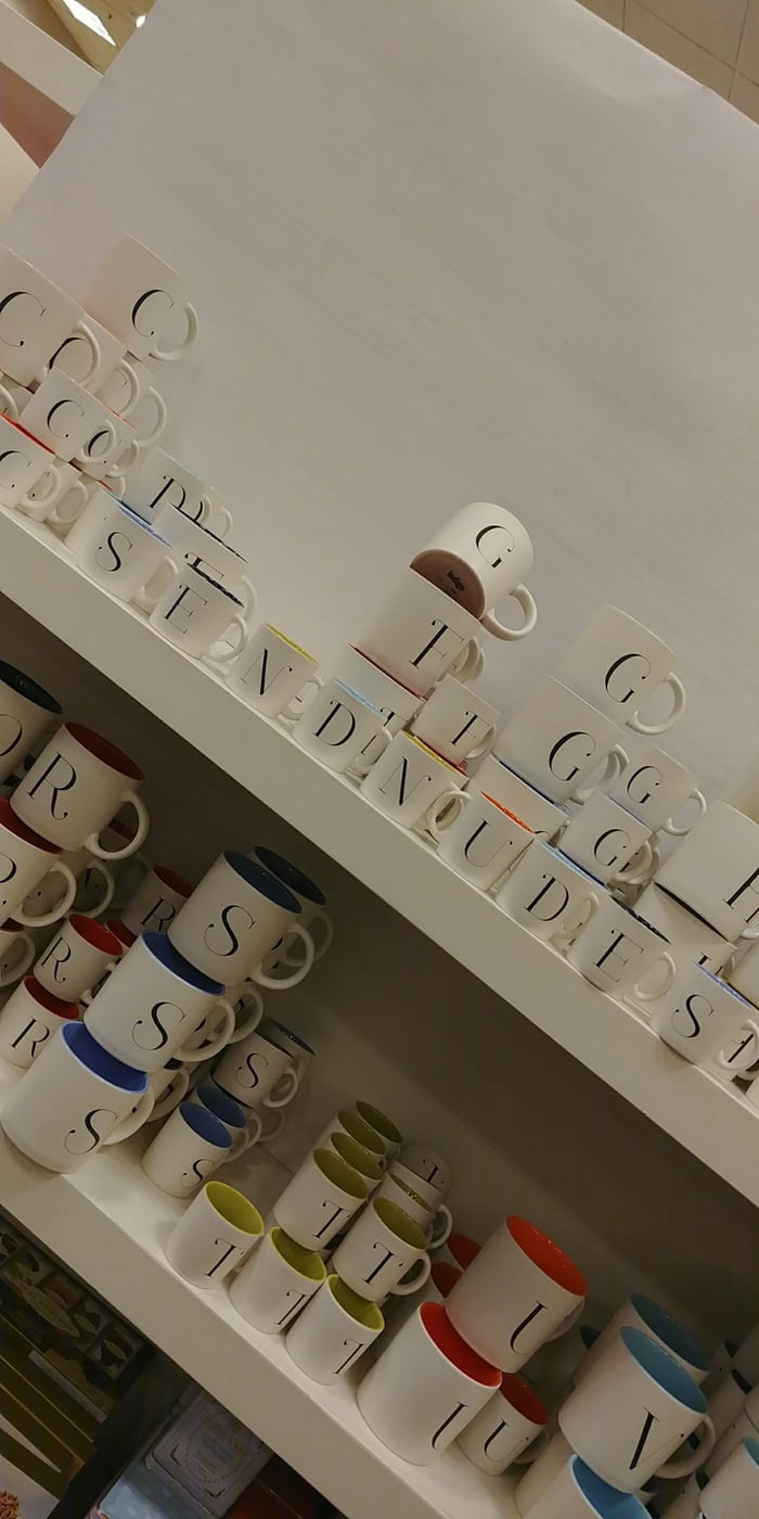 A nice set of cups - 9GAG