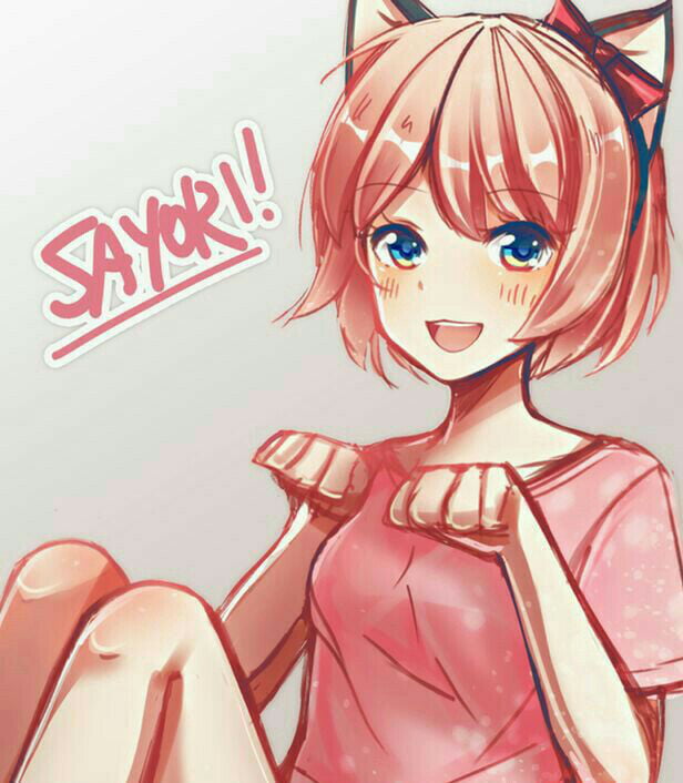 Just cat sayori. - 9GAG