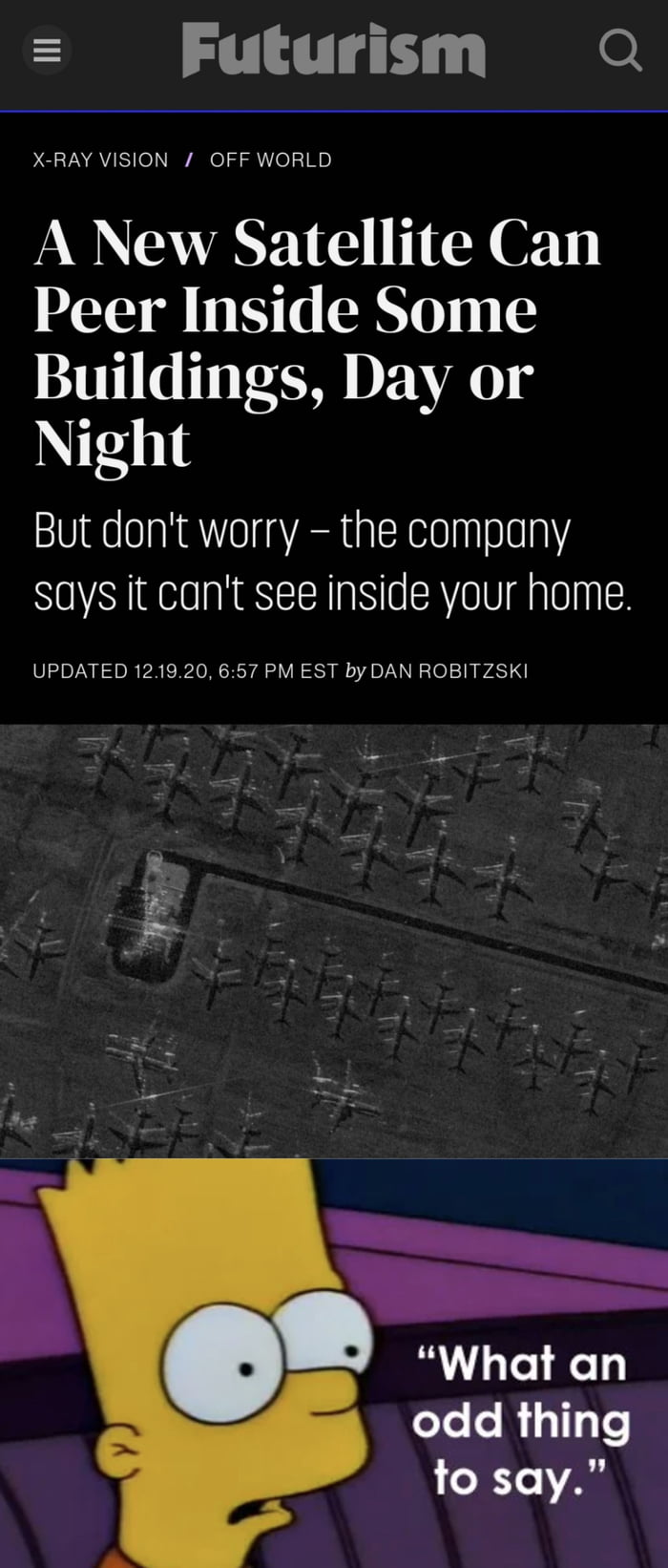 Damn, imagine it seeing you home siting in your bathroomnfor hours ...