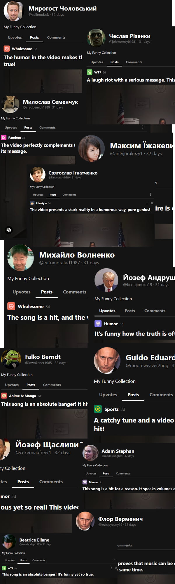 Moscovian bots getting desperate - 9GAG