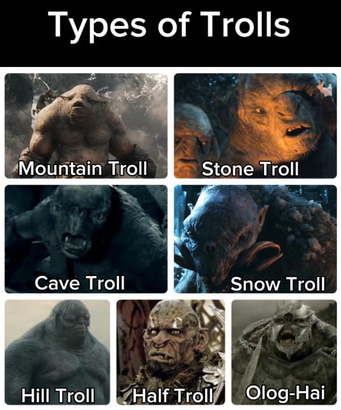 Types of Trolls - 9GAG