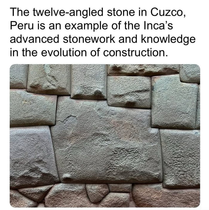 Incredible precision from ancient builders. - 9GAG