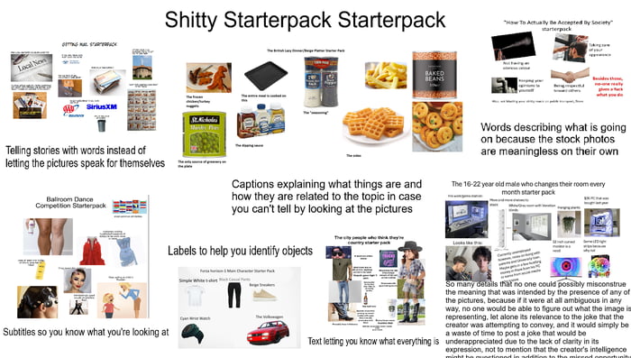Shitty Starterpack Starterpack - 9GAG