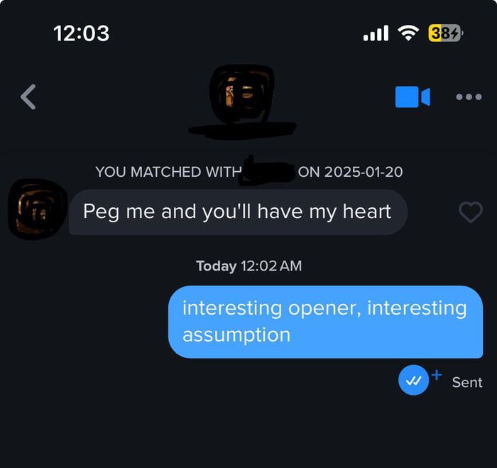 Being alt on tinder :/ this is every 3rd message - 9GAG