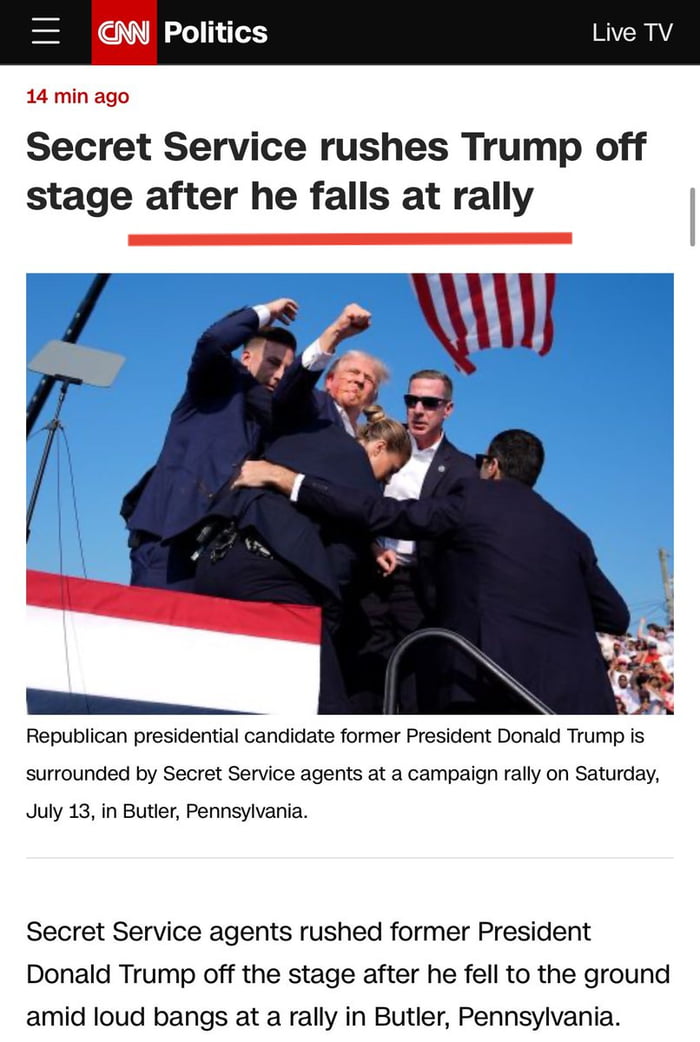 CNN Sweating hard... - 9GAG