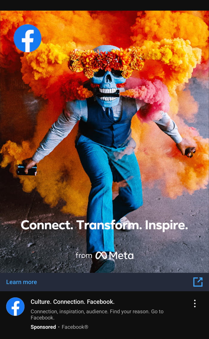 Weird facebook ad on YouTube - 9GAG