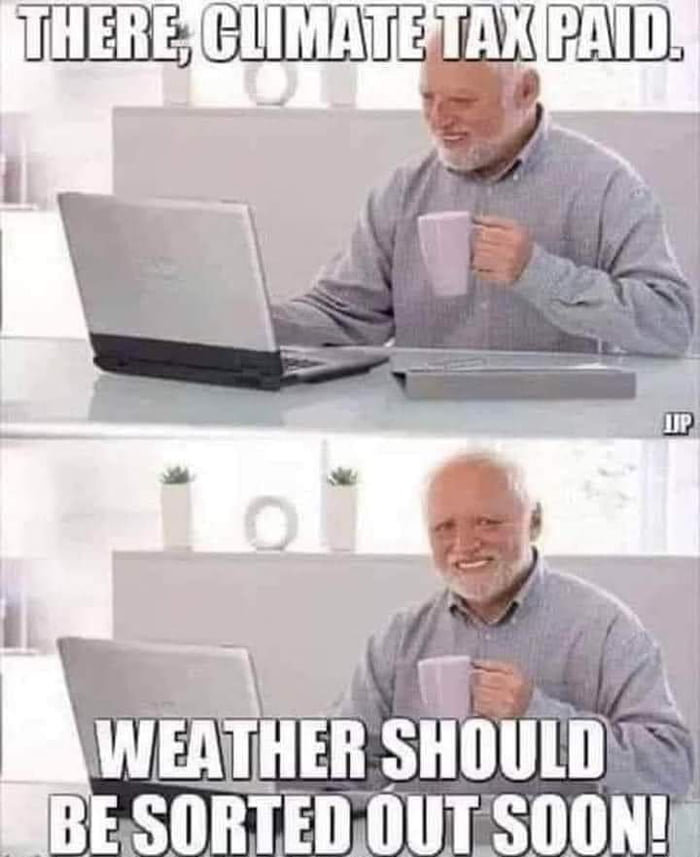 Climate Tax Paid - 9GAG