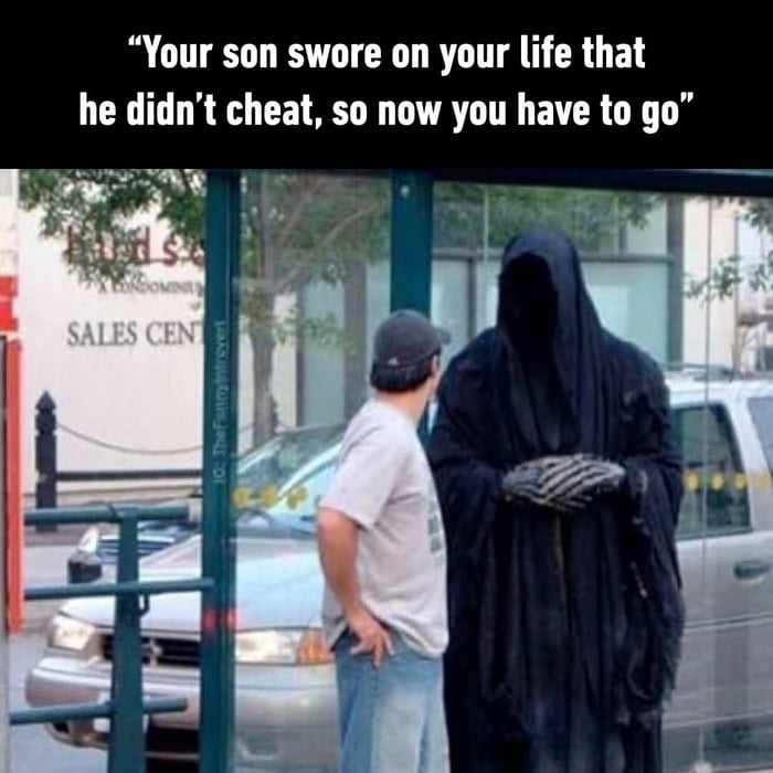 "He's adopted, sir" - 9GAG