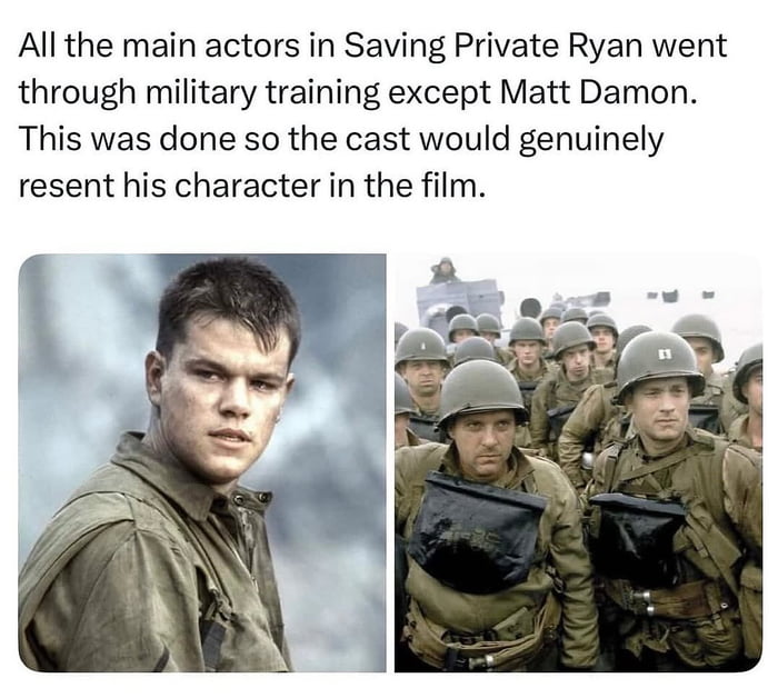 That's one way to get method acting results. - 9GAG