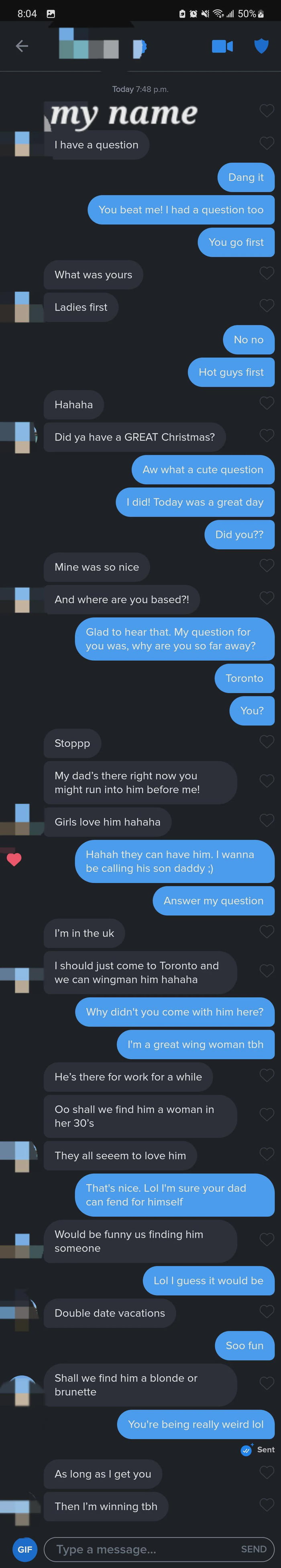 Won't be forgetting this conversation for a while lol - 9GAG