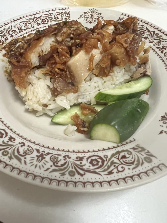 Hainan Fried Chicken and rice - 9GAG