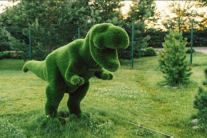 Tree-Rex, Tyrant of the Topiary - 9GAG