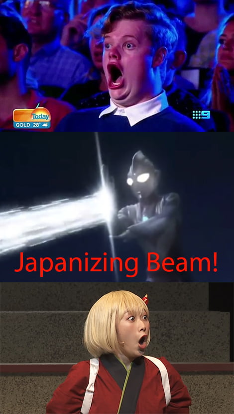 Japanizing beam - 9GAG