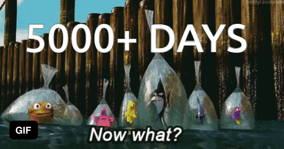 I exceeded 5,000 days on 9GAG - 9GAG