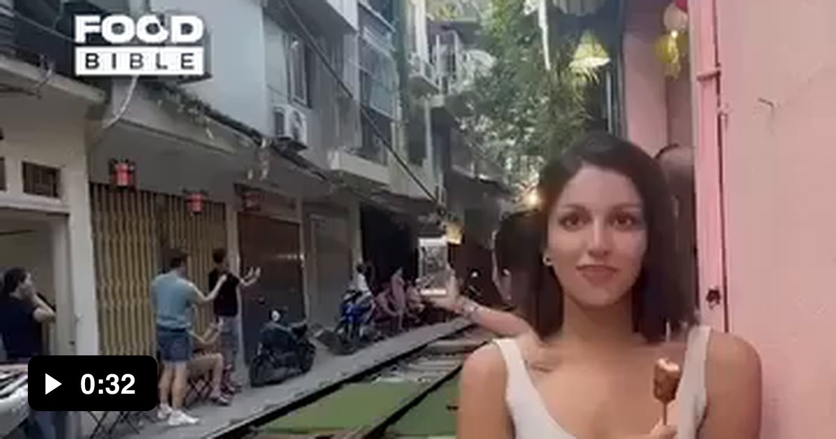 That was a bit too close for comfort! Imagine eating dinner and a whole train passes right by ...