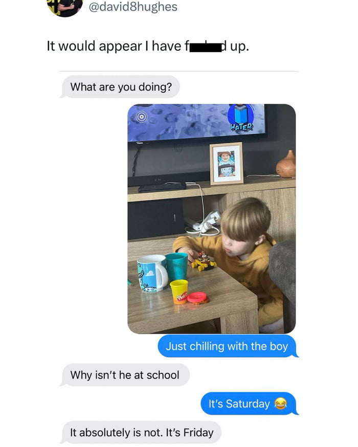 Oops, thought it was the weekend - 9GAG