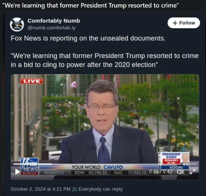 When you lose Fox News... - 9GAG