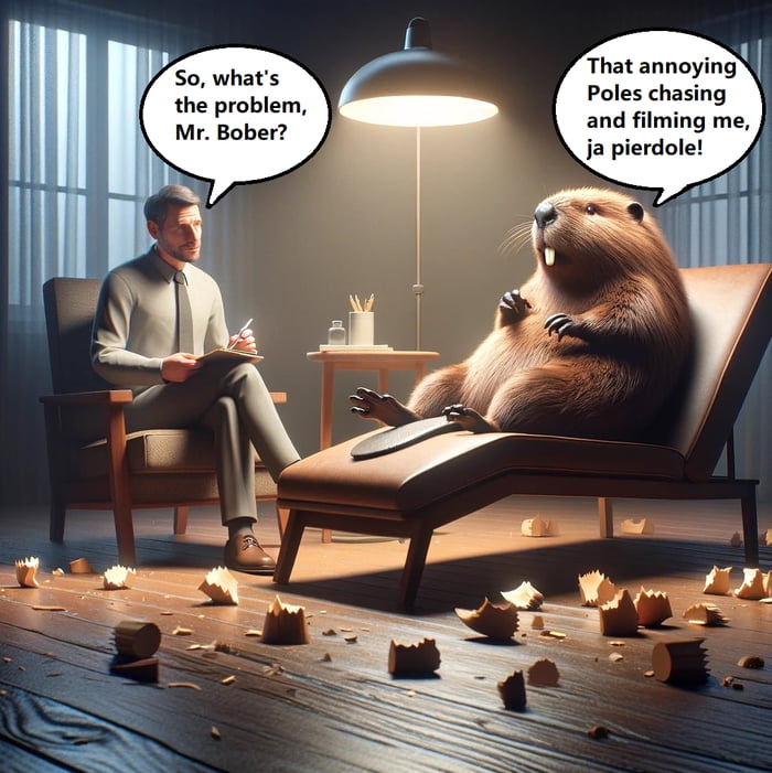 Bober is just fed of all your Polish s*it, ja pierdole... - 9GAG