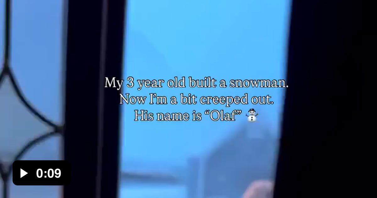 Olaf the Snowman. - 9GAG