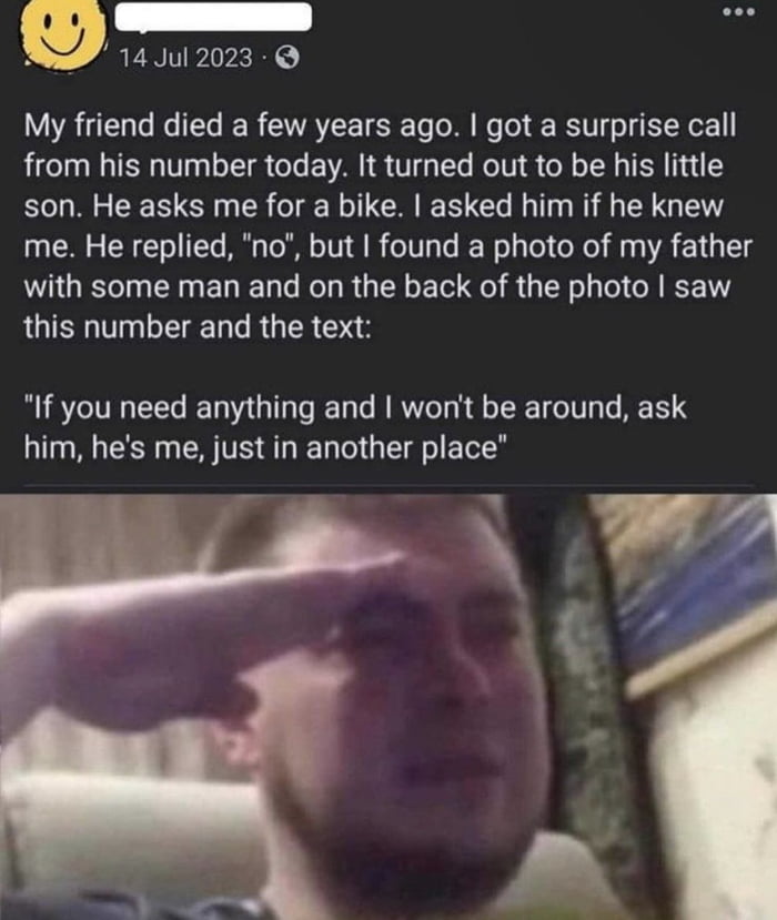 A surprise call with a twist of fate - 9GAG