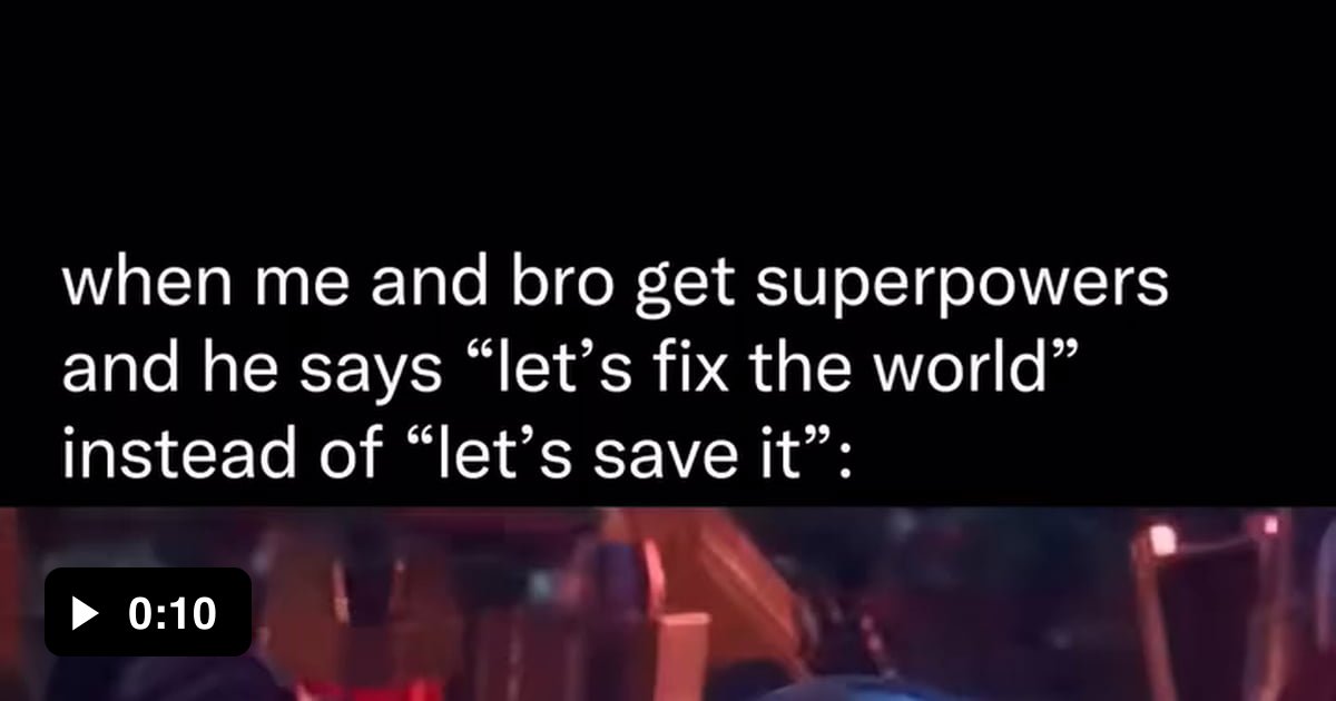 Bro chooses chaos every time - 9GAG