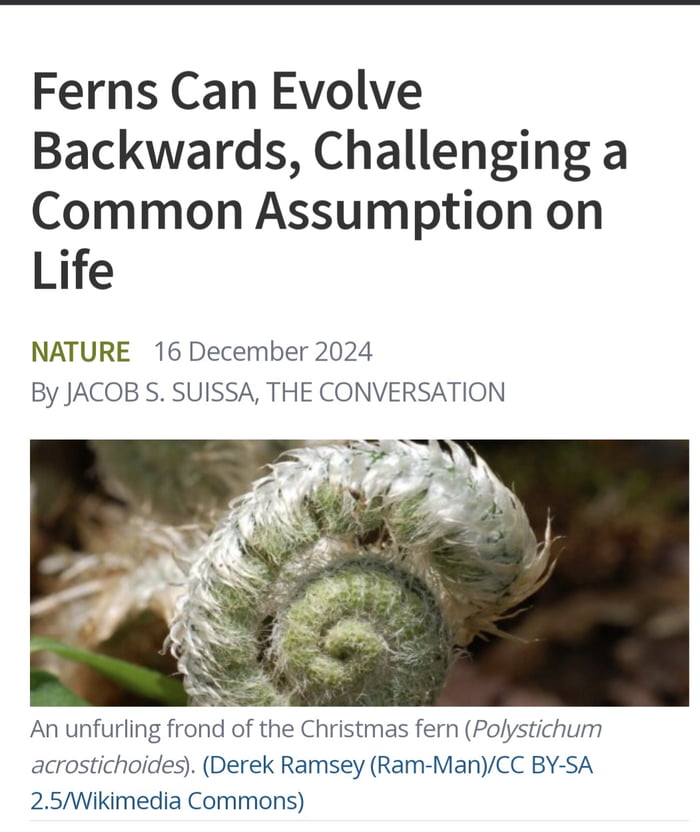 Its evolving, just backwards - 9GAG