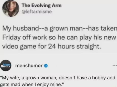 A grown man and her wife - 9GAG