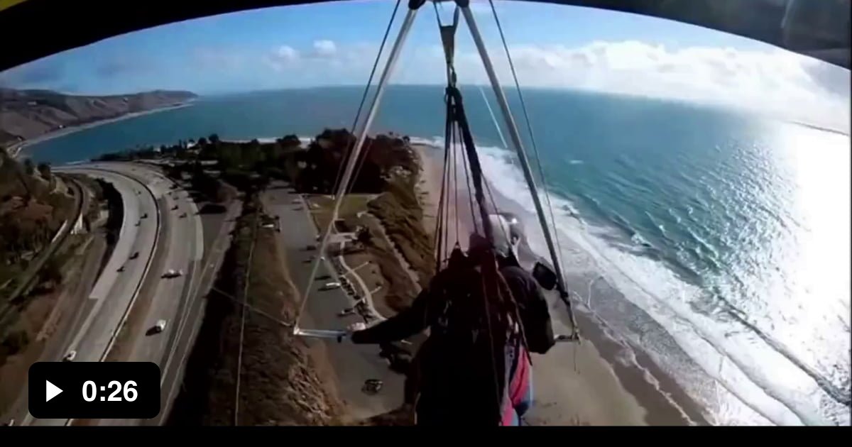 Hang gliding mishap Lucky to be alive - 9GAG
